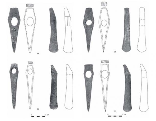 27 Pounds of Copper Age Axe and Hammer Heads is the Largest European ...