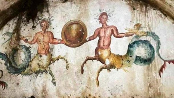 Unearthed 'Tomb of Cerberus' Features Pristine Frescoes from Ancient ...