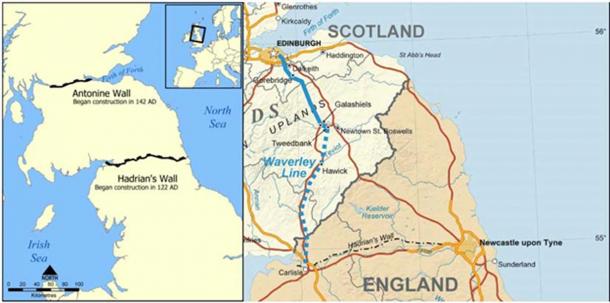 True Path of Hadrian's Wall Excavated in Newcastle | Ancient Origins