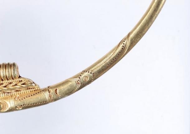 Exquisitely Made 1,700-year-old Gold Neck Ring Found in Denmark ...