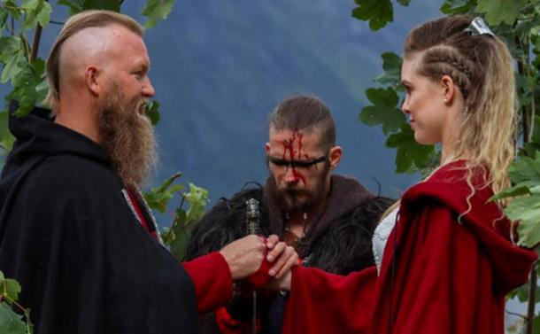 Rituals at a Modern Viking Wedding: A Blood Sacrifice, Bride Running ...