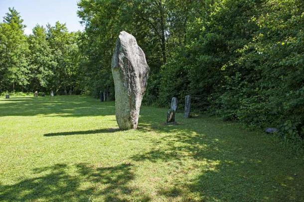 Thirteen Aligned Neolithic Menhirs Discovered in a Small Swiss Town ...