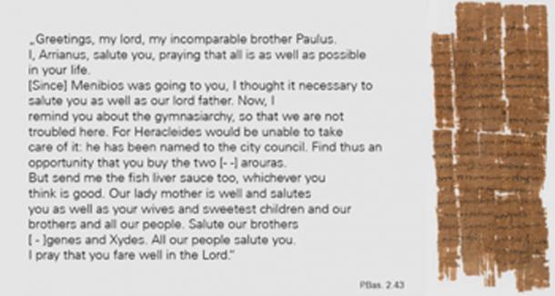 World’s Oldest Christian Letter Found On 3rd Century Egyptian Papyrus ...