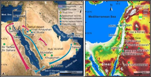 Humans Used Alternate Migration Route Out of Africa 80,000 Years Ago ...