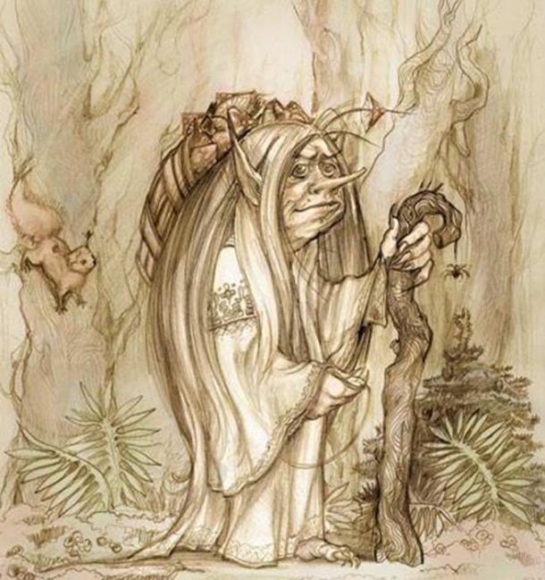 She Brings Bad News: The Scary Slavic Household Spirit Called Kikimora ...