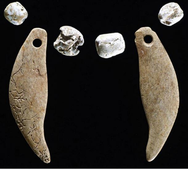 Elaborate Native American burial of a bobcat in a funeral mound ...