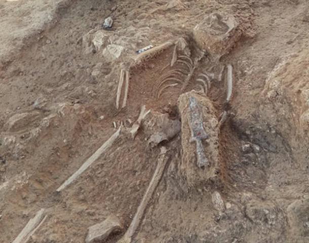 Roman Soldier Buried with Dagger in His Back Near Ancient Fortress in ...