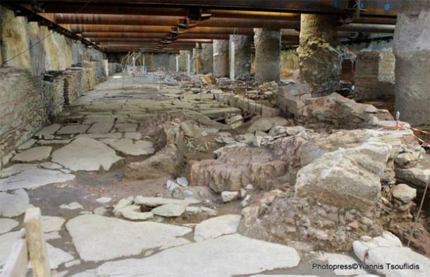 Greeks rally to save ancient road on subway site | Ancient Origins