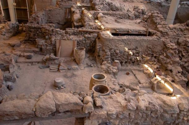 The precious remains of Akrotiri, an ancient city obliterated in the ...