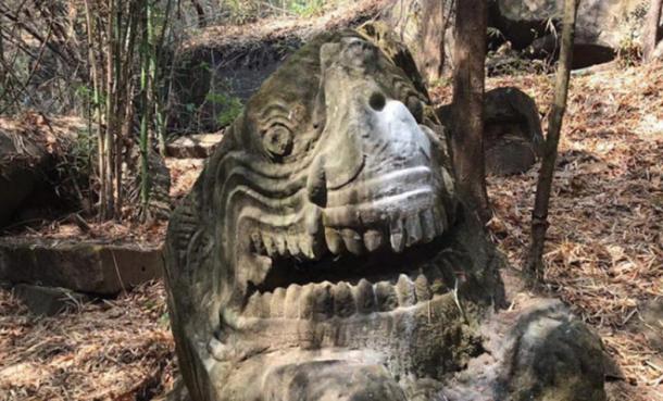 Never Seen Before Makara Statue Found in Cambodia | Ancient Origins